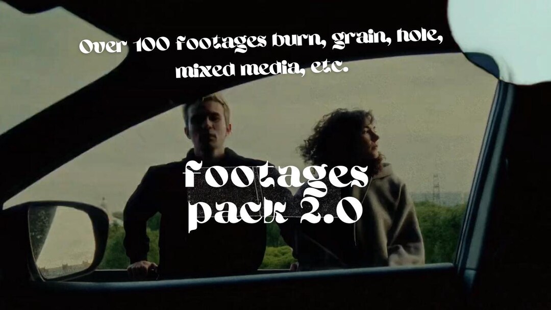 OVER 100 FOOTAGES Burn, Grain, Hole, Mixed Media, Etc. I Premiere Pro ...