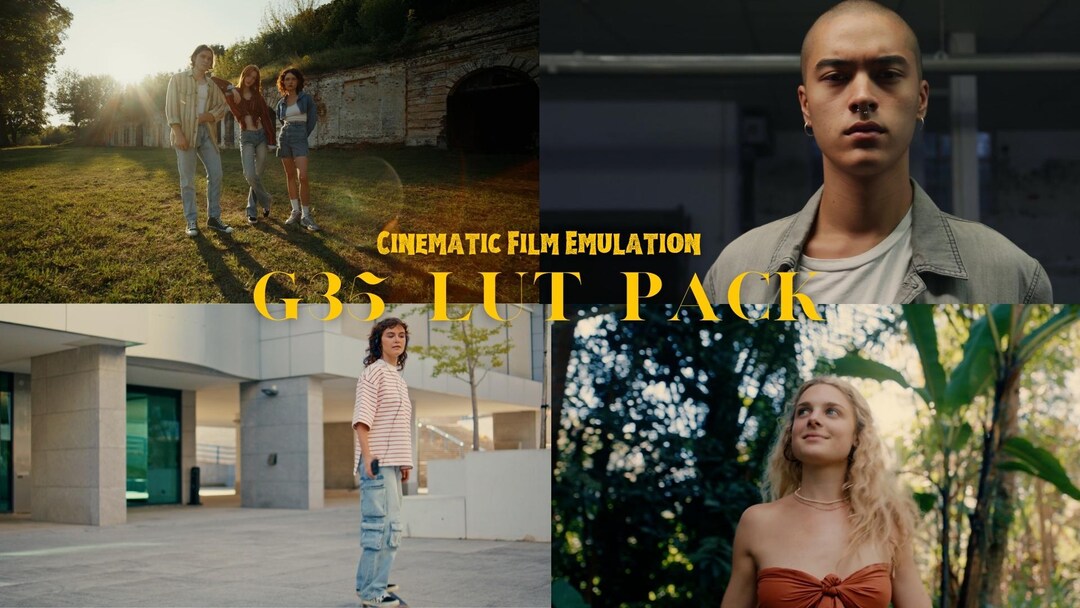 Cinematic Film Emulation LUT Pack - Color Grading I Capcut I Premiere ...