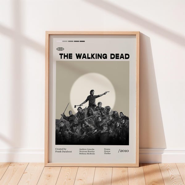 Walking Dead Posters - Etsy