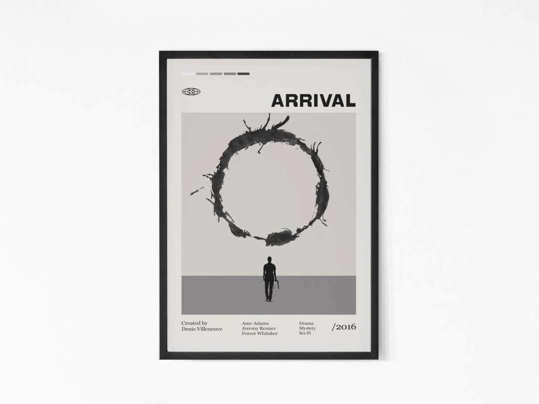 Arrival Movie Poster, Denis Villeneuve Movie, Amy Adams, Jeremy Renner ...