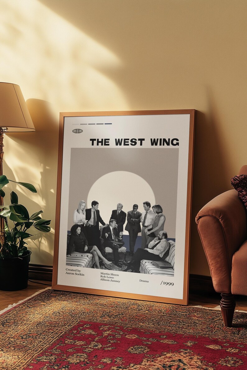 The West Wing Poster, Aaron Sorkin Movie, Jane Leeves, Martin Sheen ...