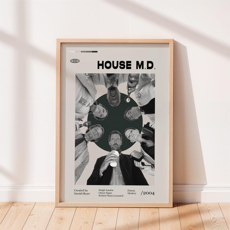 House Md Poster - Etsy