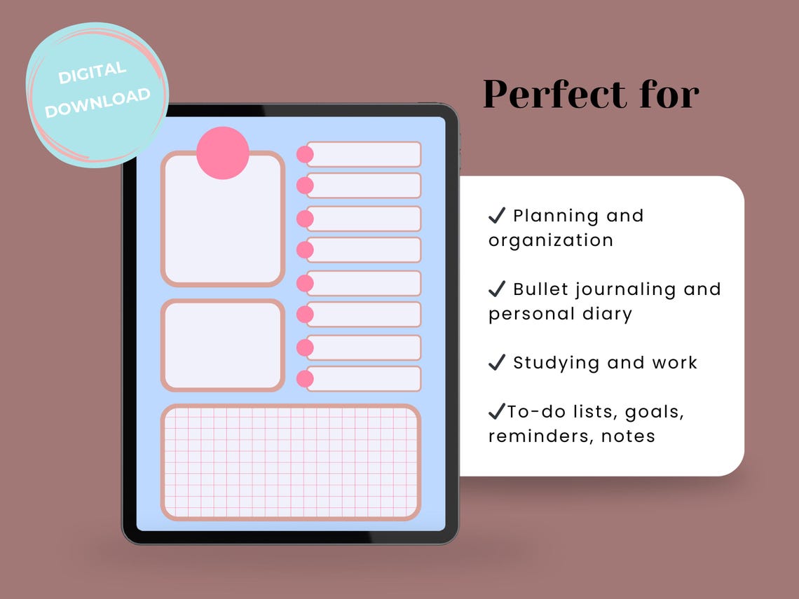 Printable Stationery, Printable Notepad Pastel Pages, Digital ...