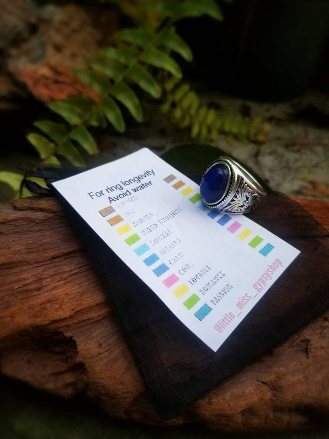 Silver Plated Adult Mood Ring Silver Color Changing Mood - Etsy Australia