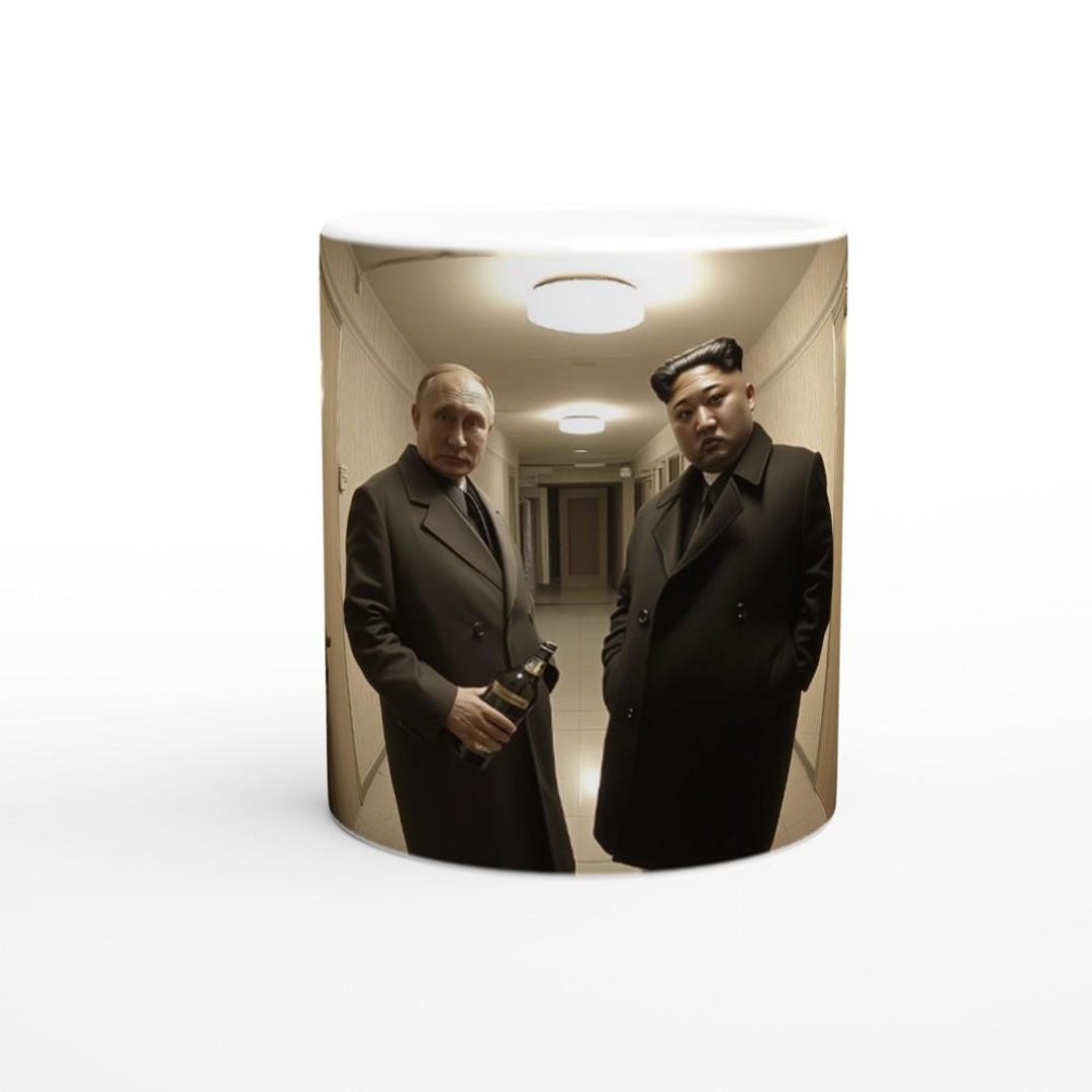 Putin and Kim Mug - Funny - Meme - Russia - North Korea - Donald Trump ...