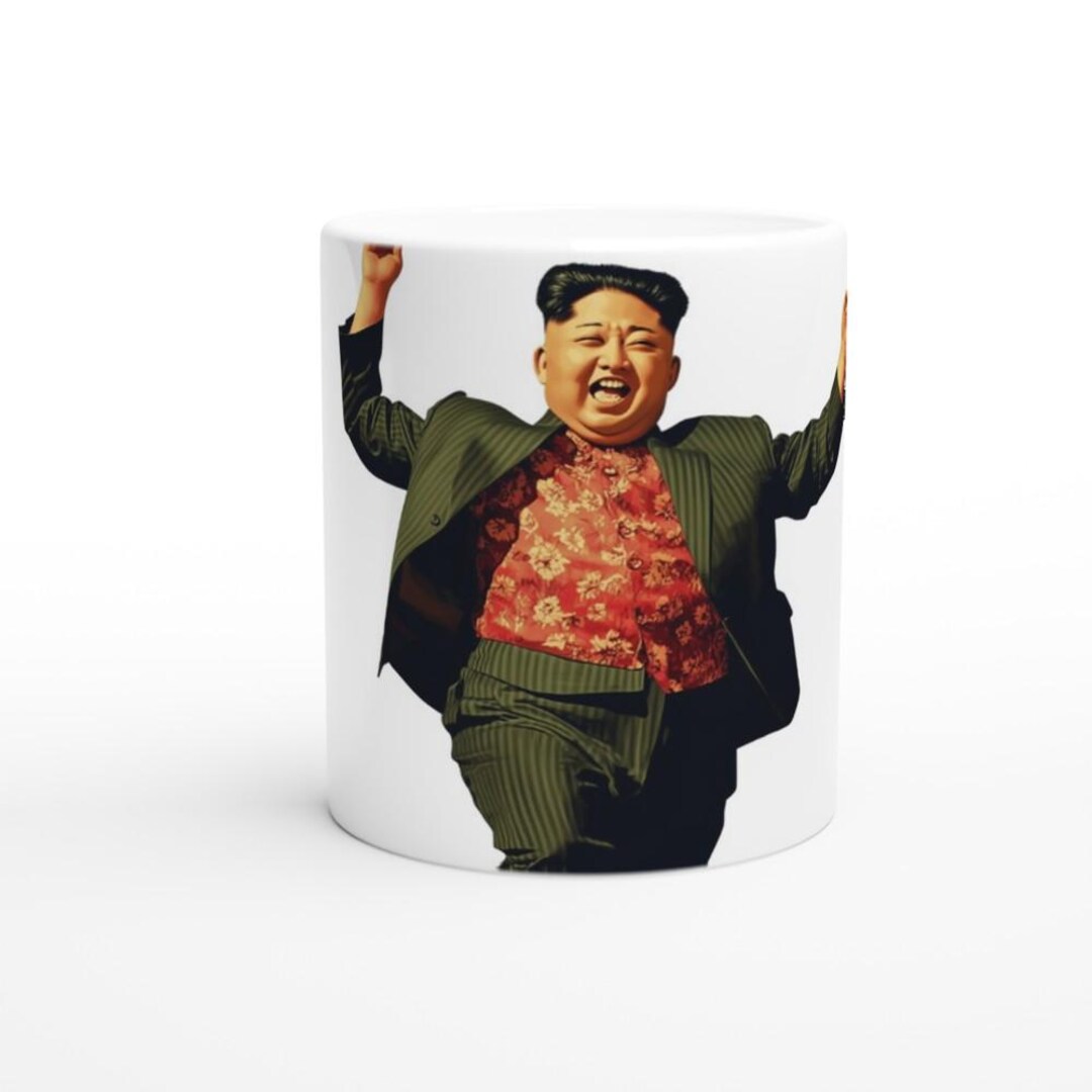 Kim Dancing Mug Funny Meme Kim Jong Un North Korea Putin Donald Trump ...