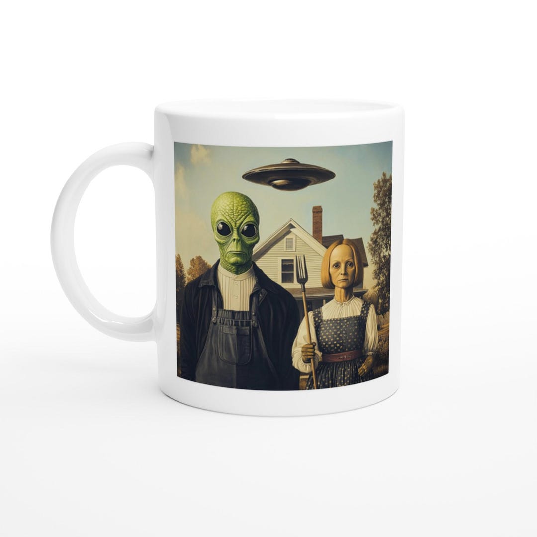 Alien Mug - Funny - Meme - Humor - UFO - UAP - Area 51 - Mars - Elon ...