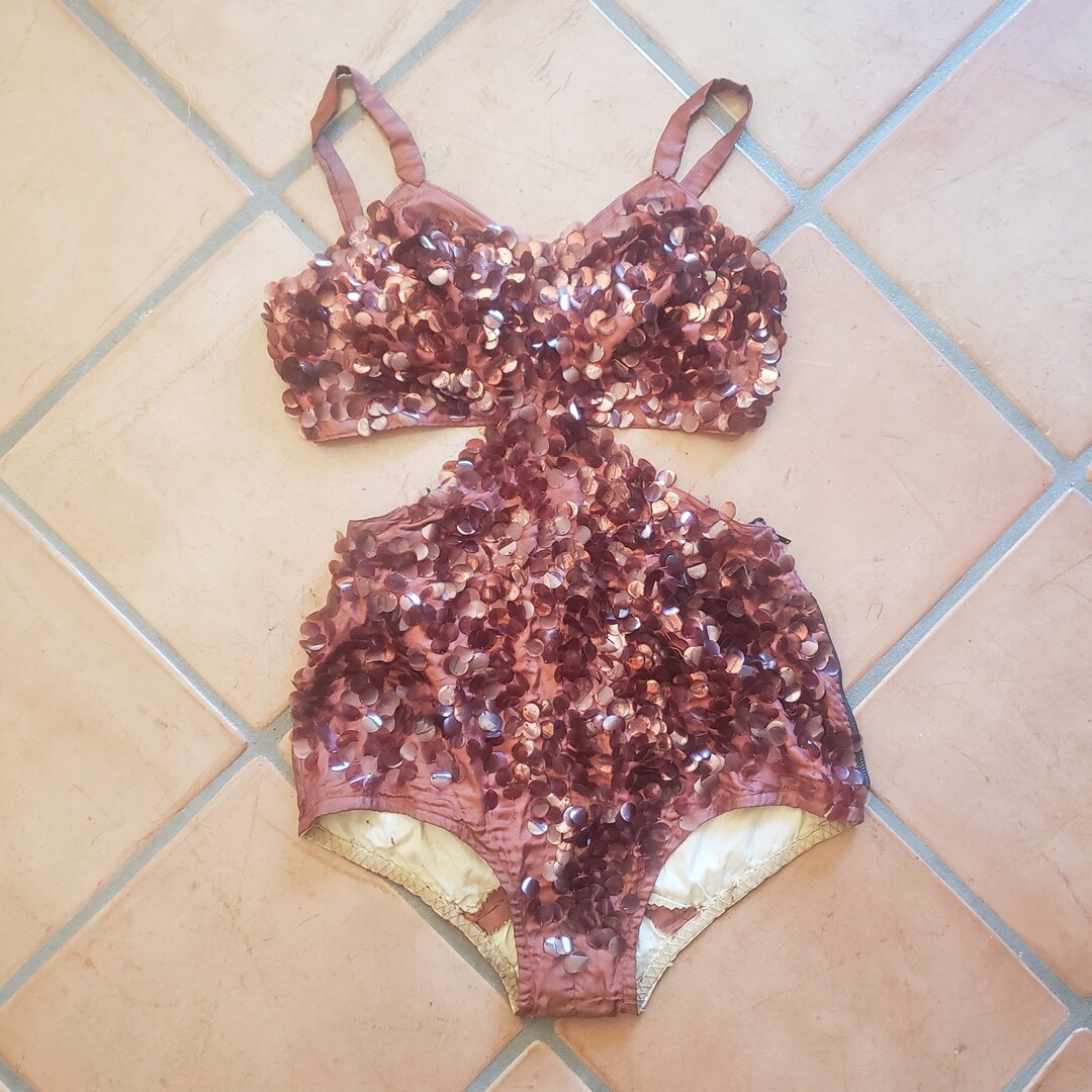 Vintage Burlesque Dance Costume - Etsy