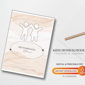 2024-2025 Homeschool Planner for Kids: Digital Daily, Weekly, and ...