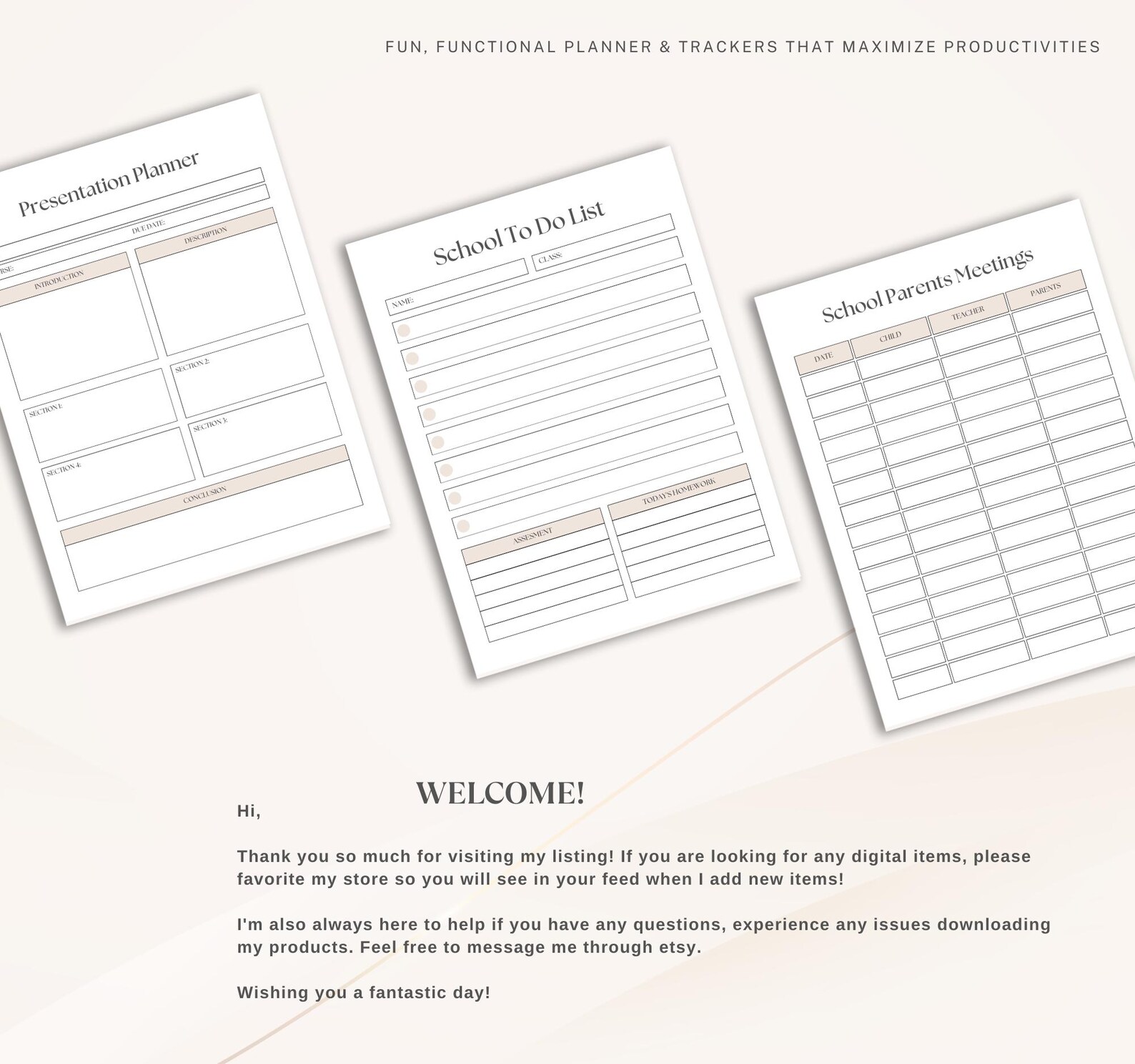 2024-2025 Homeschool Planner for Kids: Digital Daily, Weekly, and ...