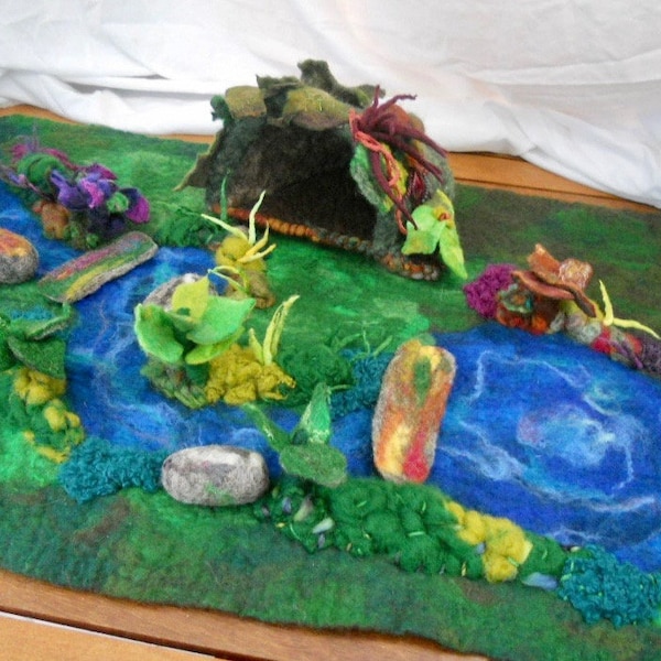 Felt Play Mat - Etsy