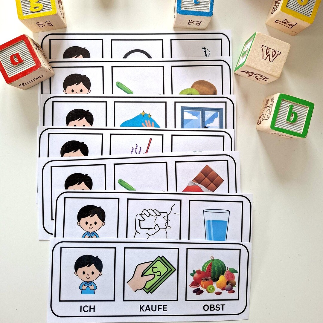 Learn Sentence Structure With Pictures - Without Reading! | Language ...