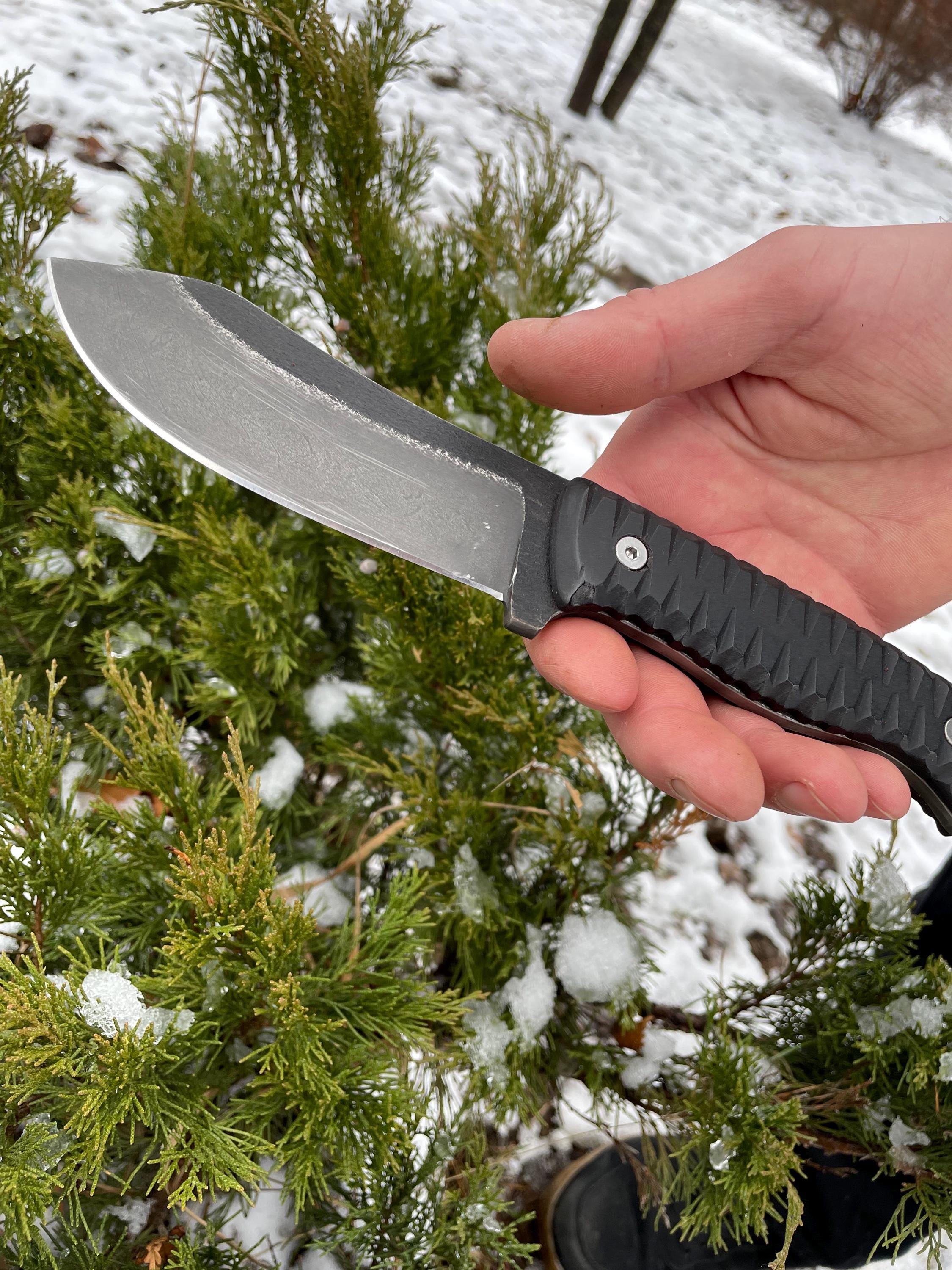 Knife Nessmuk Field Knife Tracking Woodland Survival Handmade Micarta ...