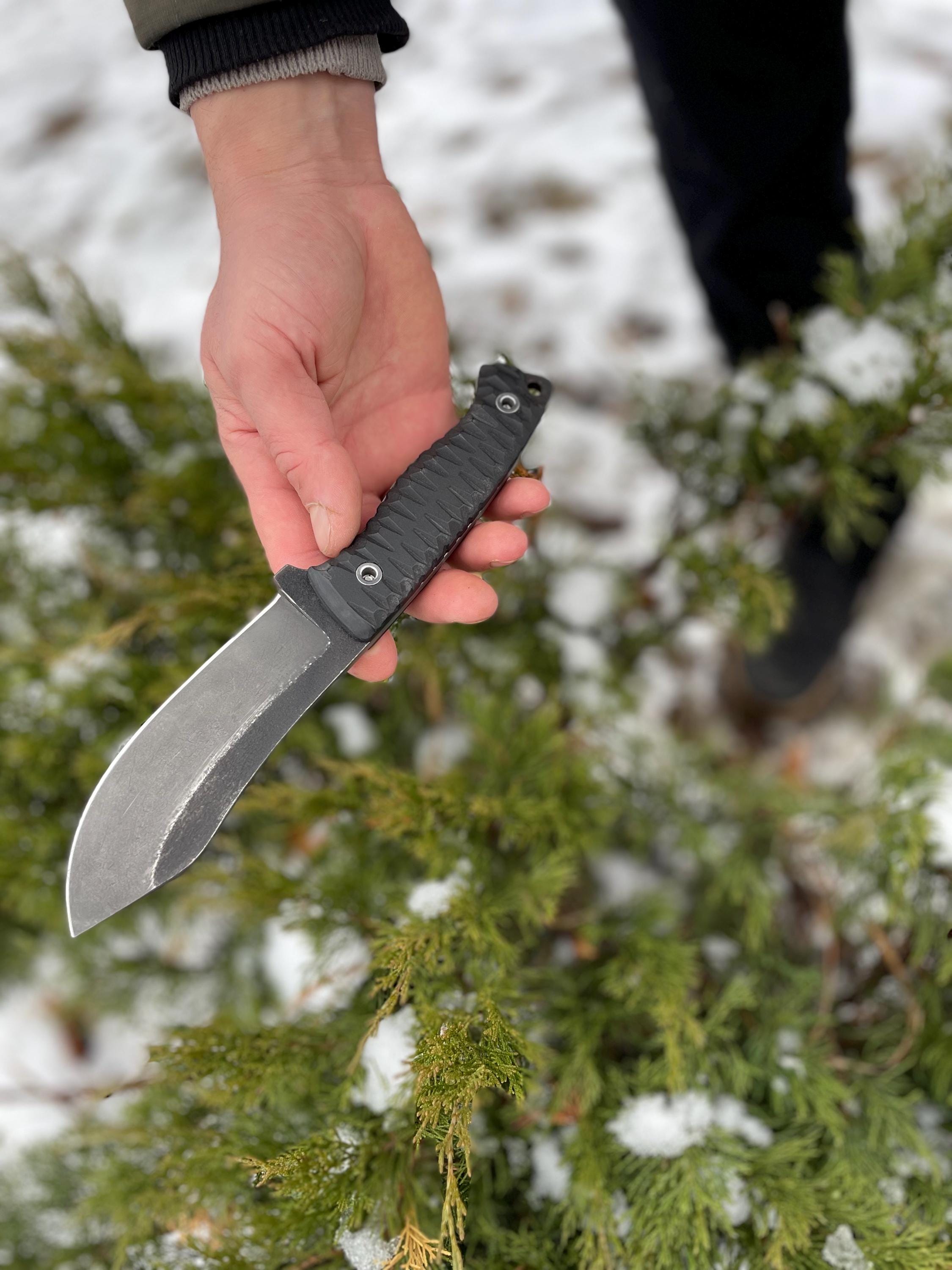 Knife Nessmuk Field Knife Tracking Woodland Survival Handmade Micarta ...