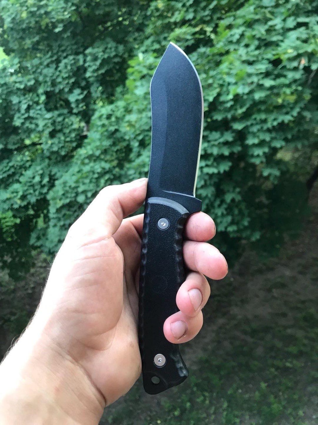 Knife Nessmuk Field Knife Tracking Woodland Survival Handmade Micarta ...