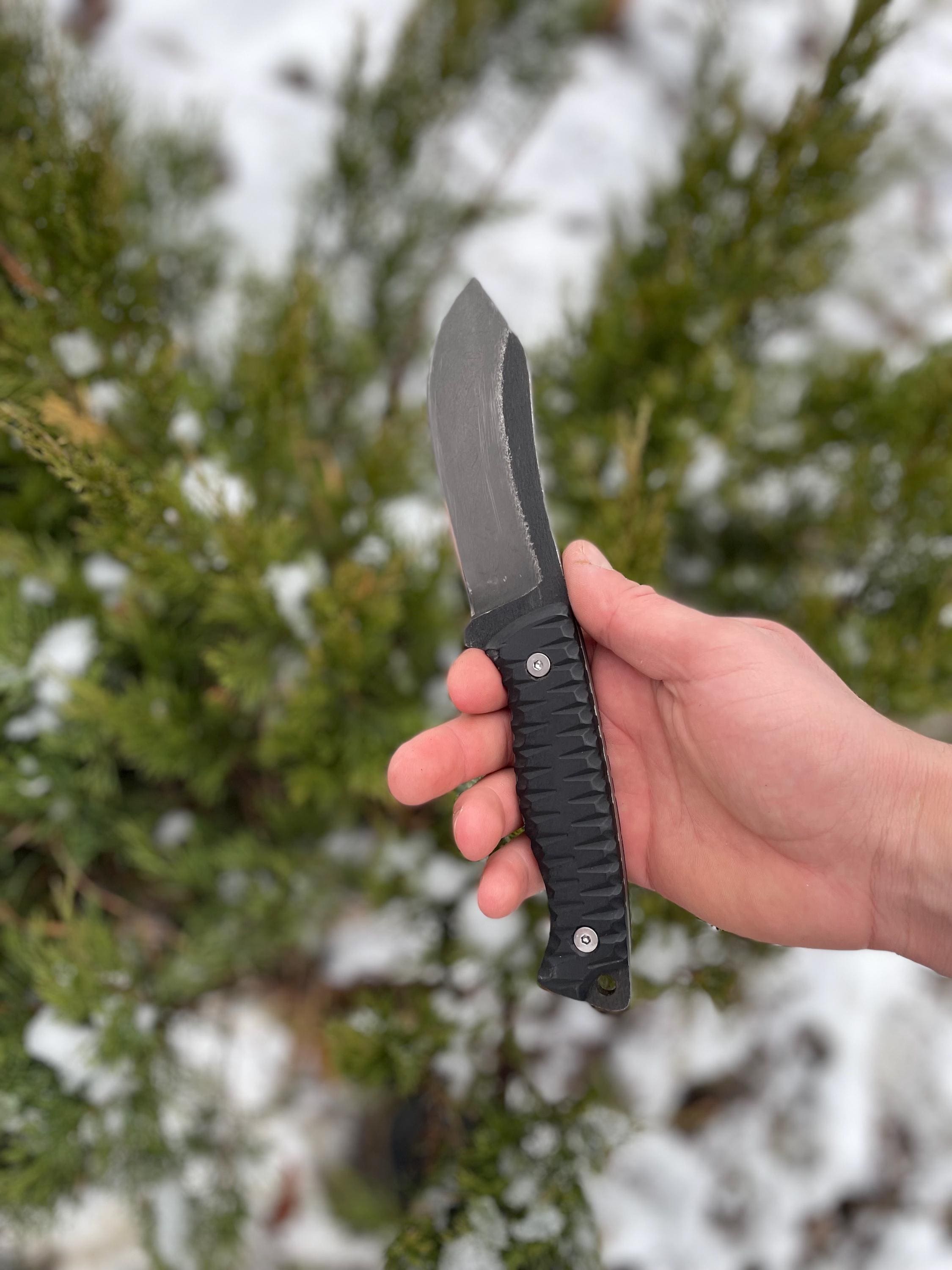 Knife Nessmuk Field Knife Tracking Woodland Survival Handmade Micarta ...