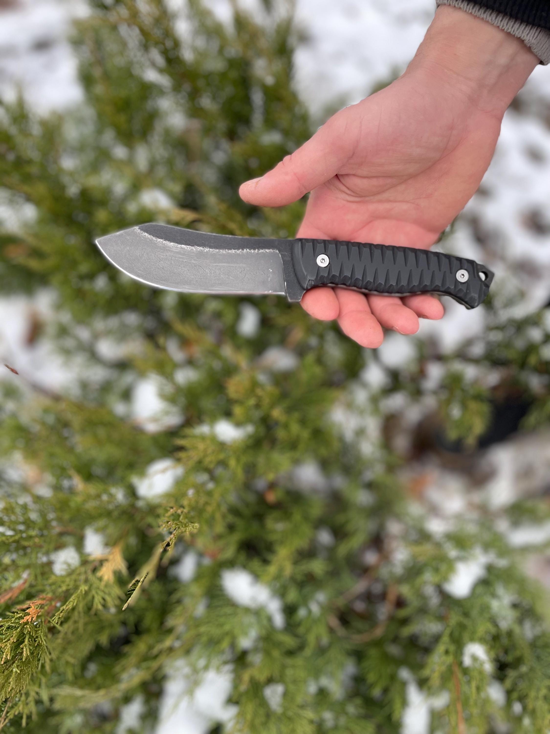 Knife Nessmuk Field Knife Tracking Woodland Survival Handmade Micarta ...