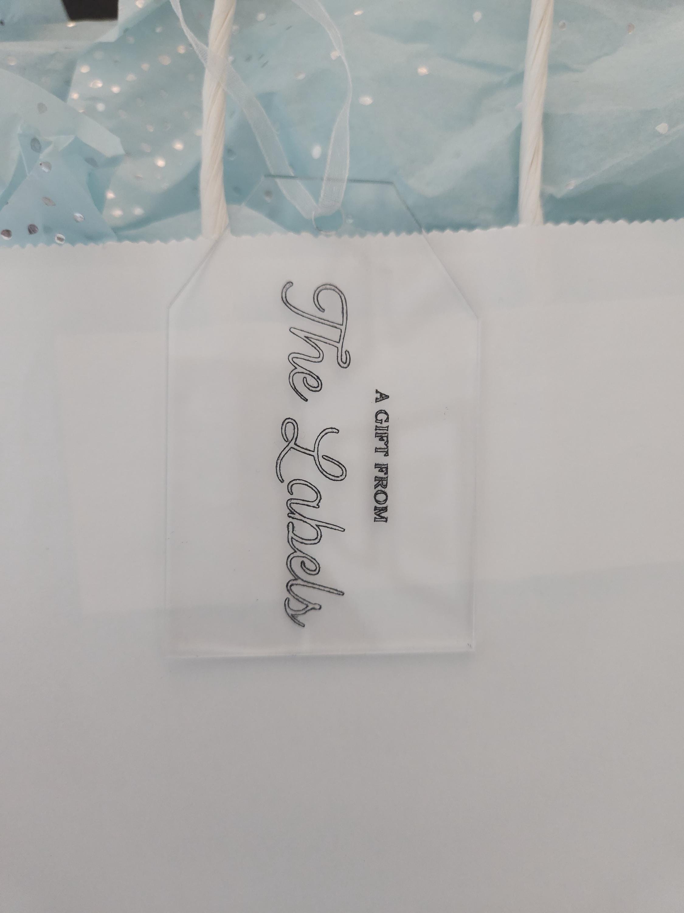 Personalized Engraved Gift Tags - Etsy