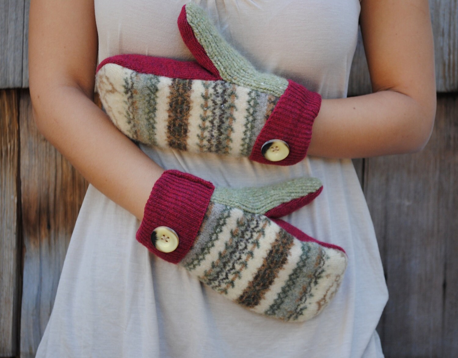 DIY Mitten Tutorial and Pattern-upcycle Recycle From Sweaters - Etsy