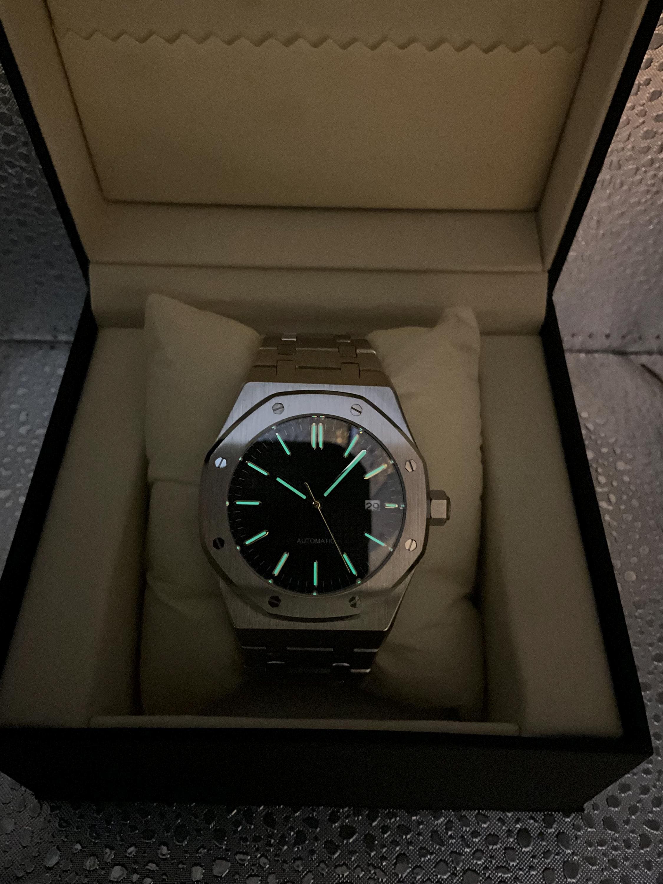 Seiko Mod Royal Oak Inspired Watch - Etsy