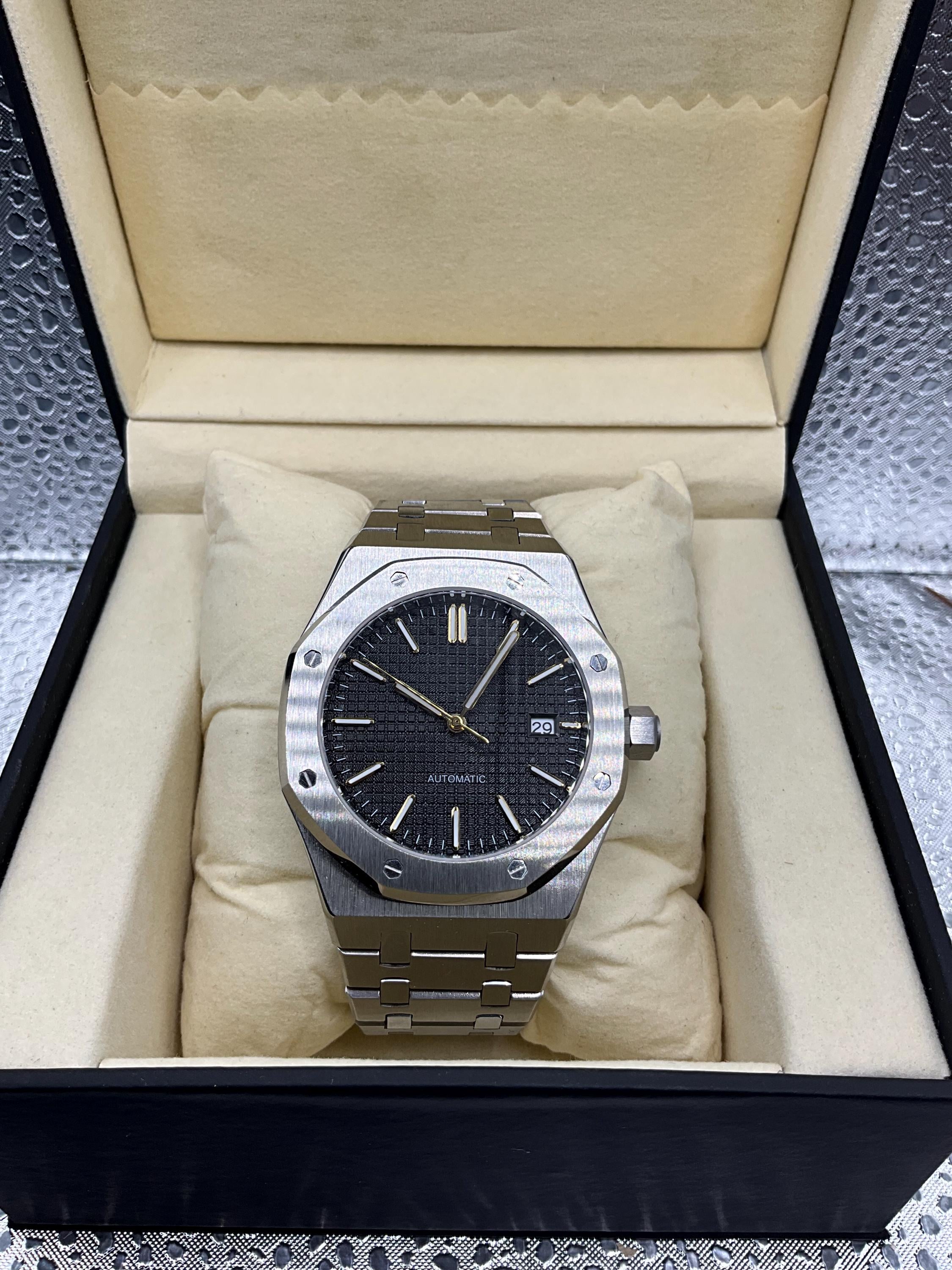 Seiko Mod Royal Oak Inspired Watch - Etsy