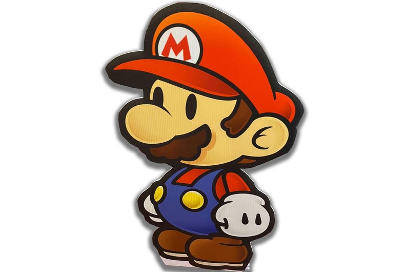 Paper Mario Character Standees Set of 4 ~ HIGH Quality and Game Room ...