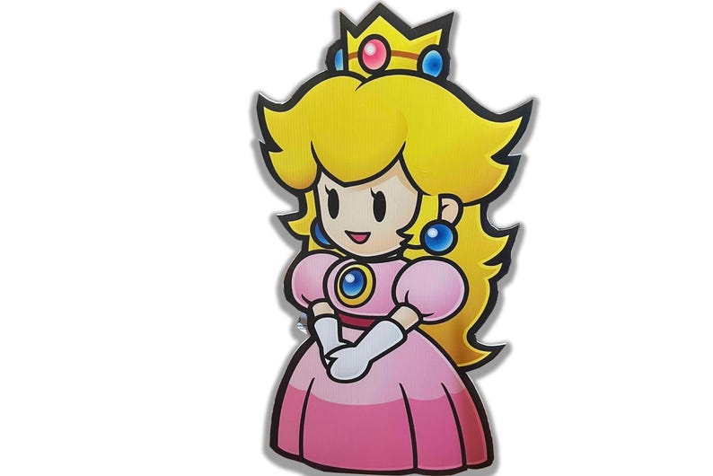 Paper Mario Character Standees Set of 4 ~ HIGH Quality and Game Room ...