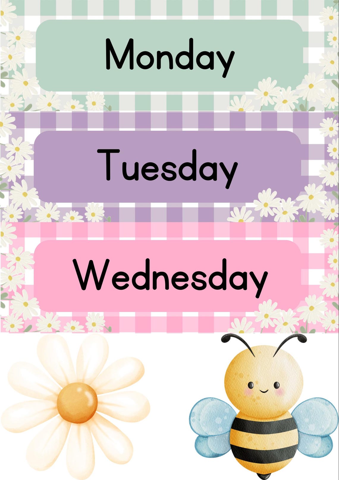 Daisy Themed Classroom Bundle 1 - Etsy