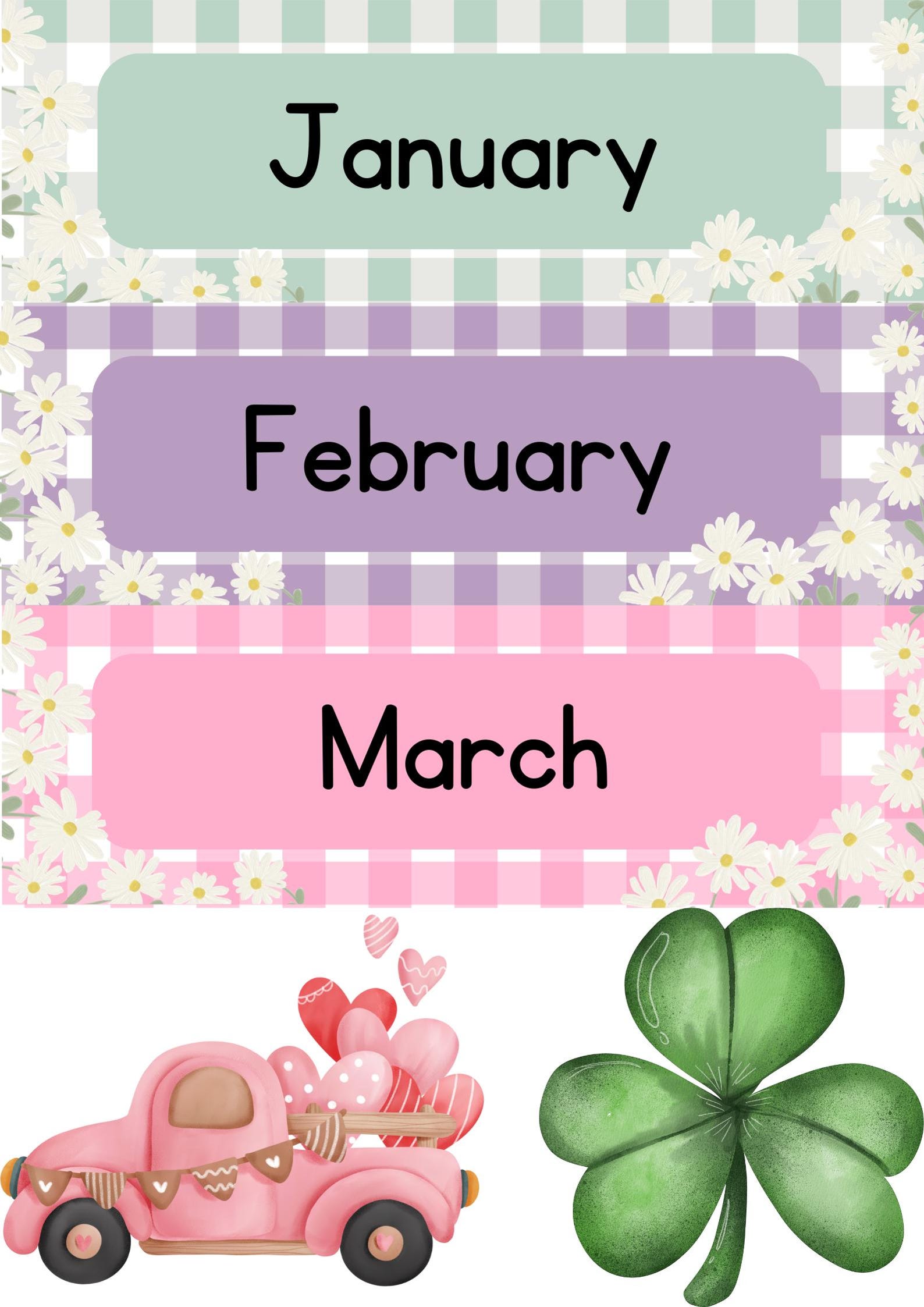 Daisy Themed Classroom Bundle 1 - Etsy