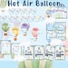 Hot Air Balloon Classroom Theme Bundle - Etsy