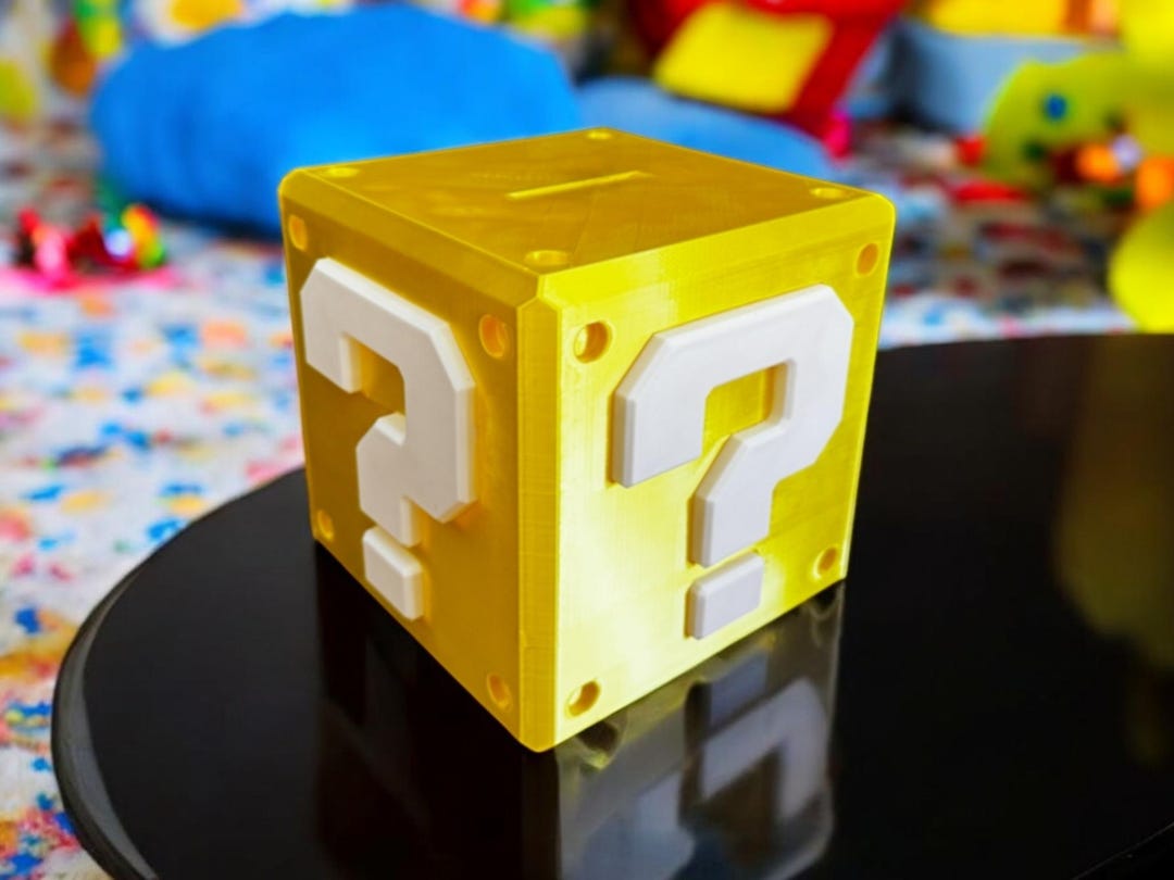 Super Mariofan Art Mystery Box Piggy Bank - Etsy