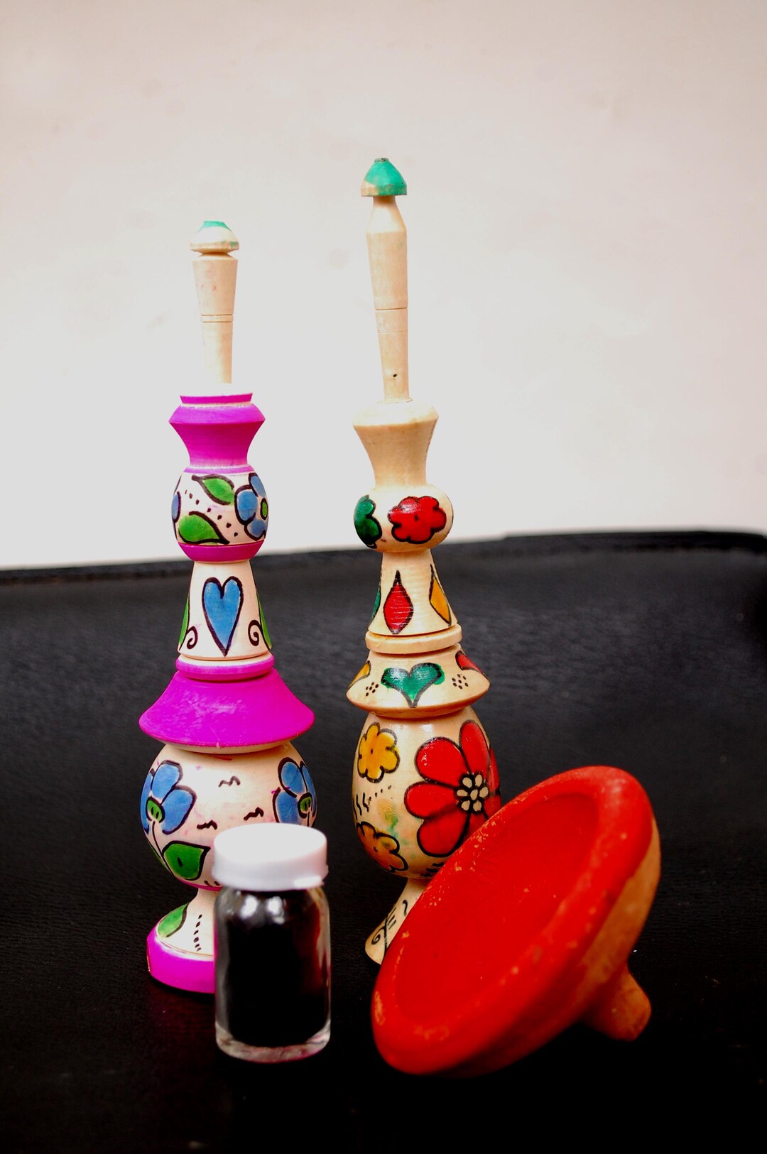 Traditional Wooden Kohl Container With Natural 'ikhar Fassi' for Lip ...