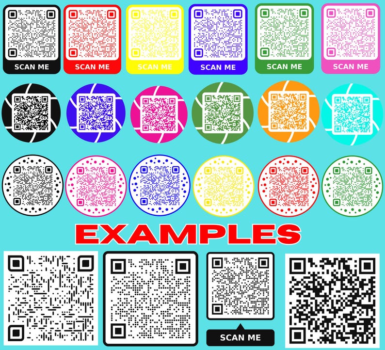 Customizable Social Media QR Code Car Decal Business Logo Window Decal ...