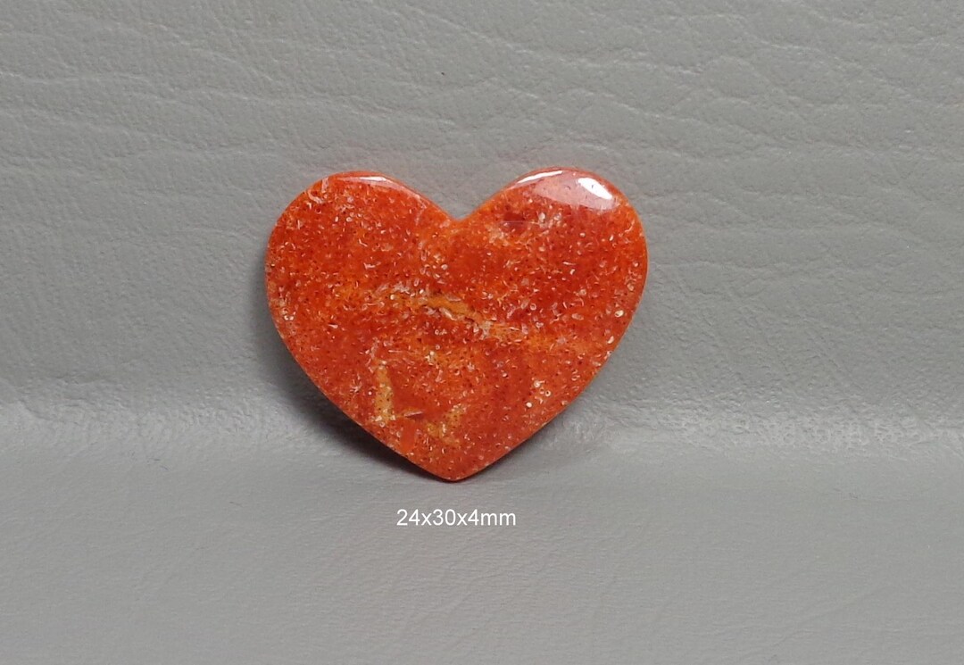 Fossilized Apple Coral Cabochon - Etsy