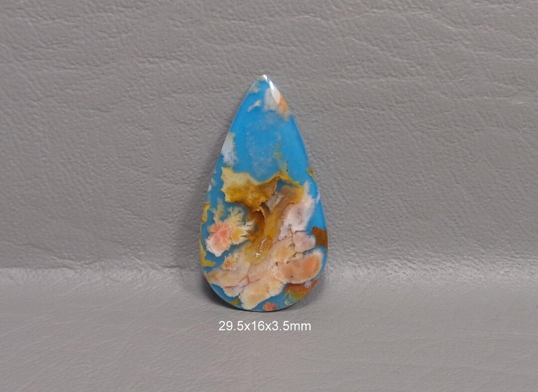 Feather Ridge Plume Agate Doublet Cabochon, Backed With Imitation ...