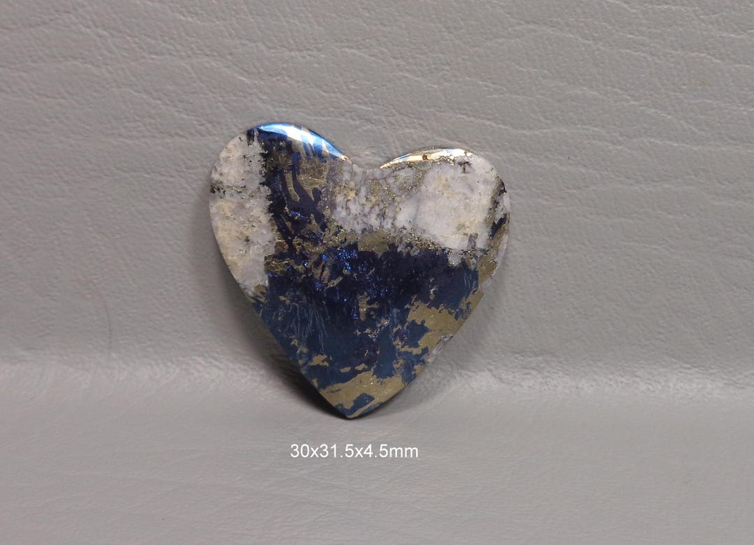 Covellite Blue Copper Cabochon From Butte, Montana. - Etsy