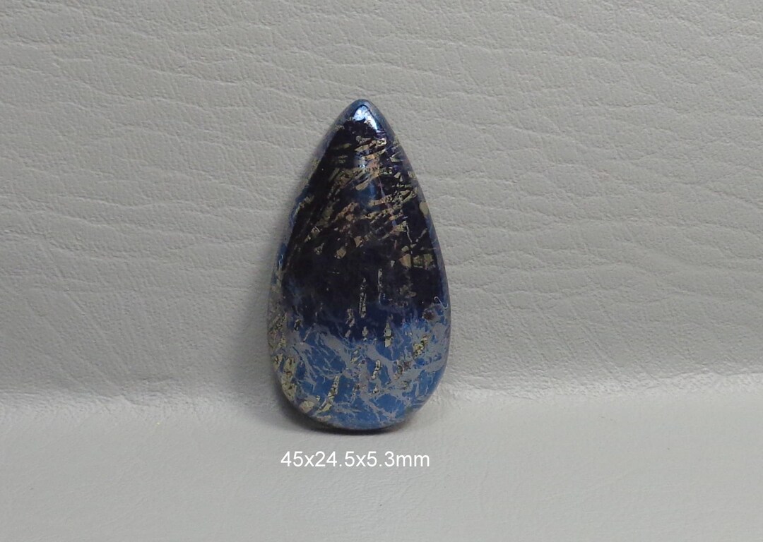 Covellite Blue Copper Cabochon From Butte, Montana. - Etsy