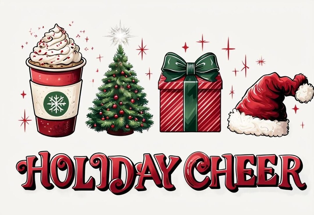 Holiday Cheer Digital File - Etsy