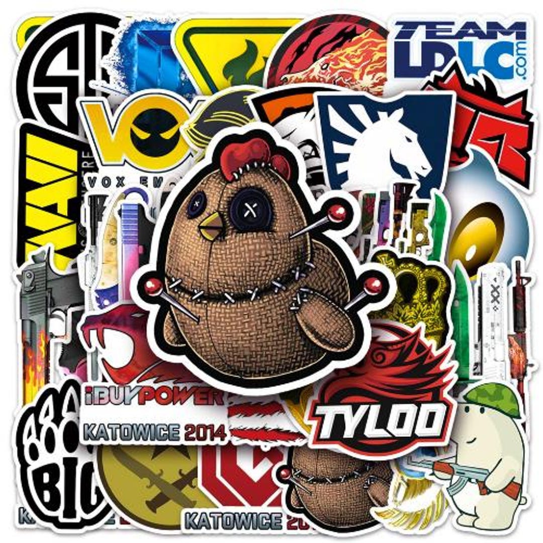 Counter Strike Sticker Pack 50 Stickers CSGO Sticker CS2 Counter-strike ...