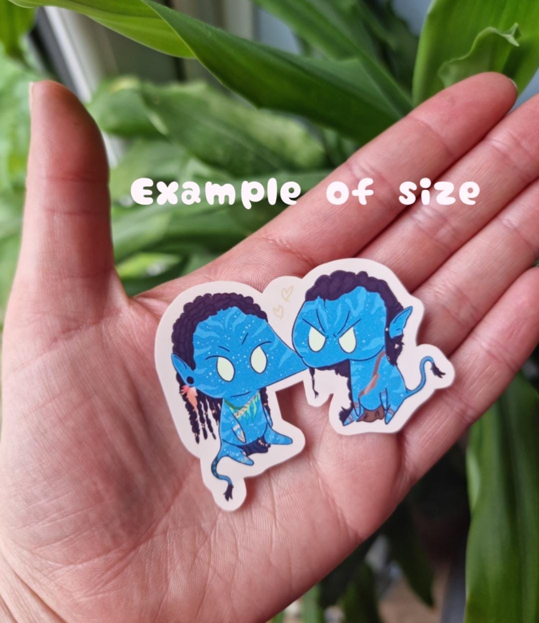 Cute Jake Sully & Neytiri Chibi Handmade Stickers! ( 2009 Themed ) - Etsy