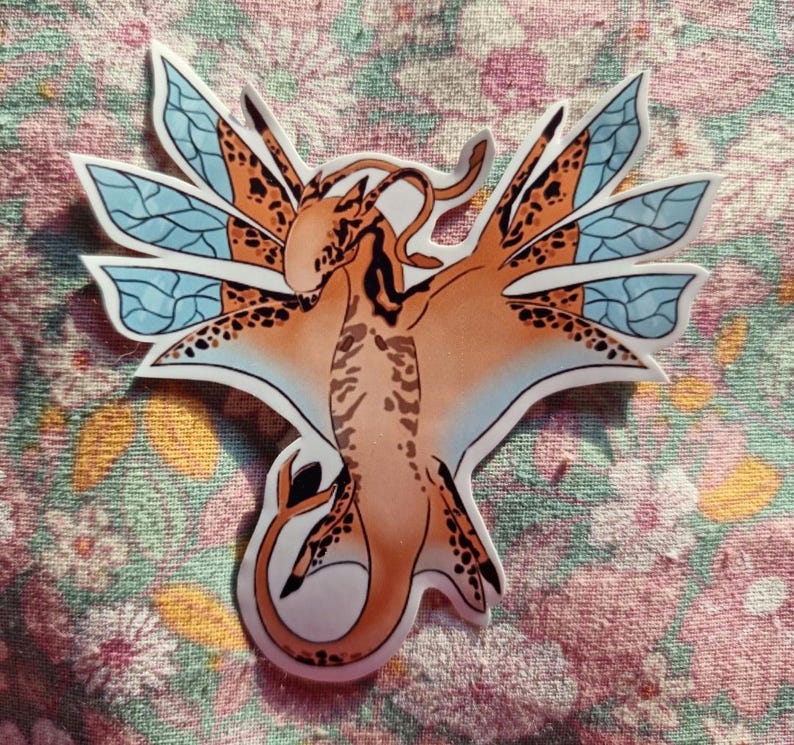 Cute Ikran Stickers! - Etsy