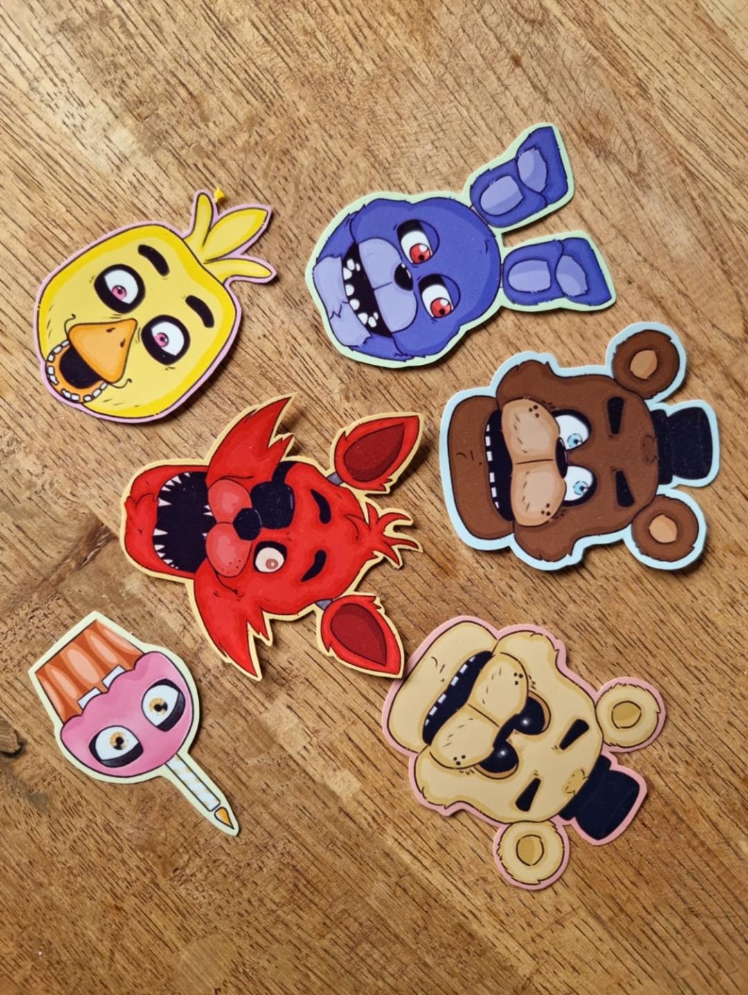 Five Nights at Freddy's, Fnaf One Sticker Bundle + One Free Sticker! - Etsy