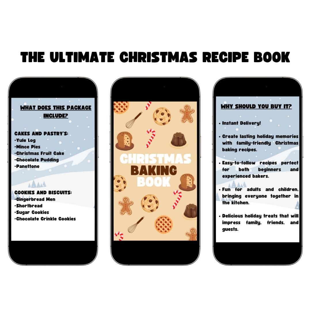 Christmas Recipe Ebook, Best Christmas Recipes, Cook Book, Delicious ...