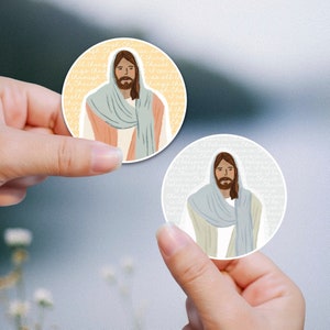 Names of Christ, Jesus Sticker for DIY Christmas Ornament, Jesus the ...