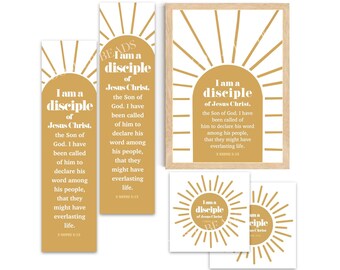 2024 LDS Youth Theme Bookmark & Stickers, LDS Young Women, I Am a ...