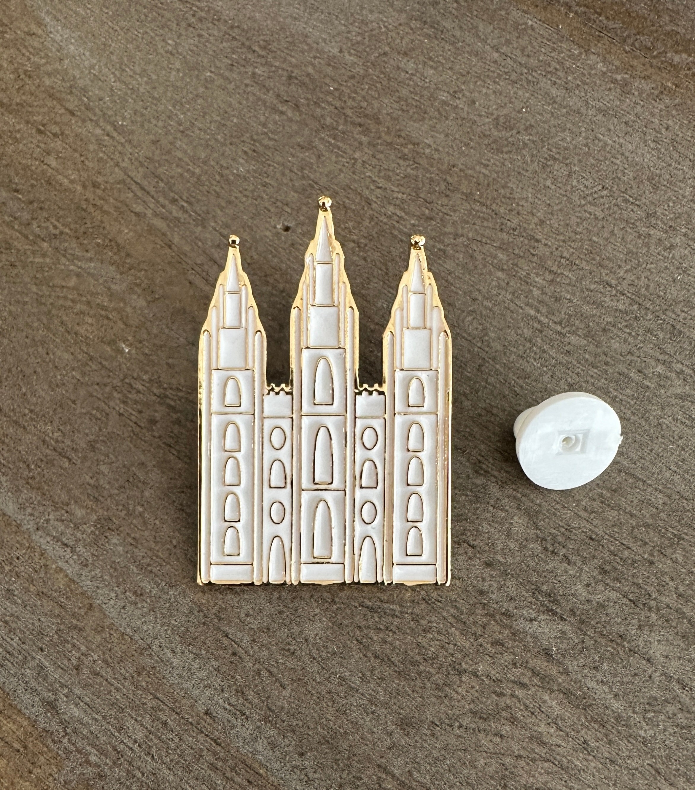 Think Celestial Salt Lake LDS Temple Keychain or Pin, Church of Jesus ...