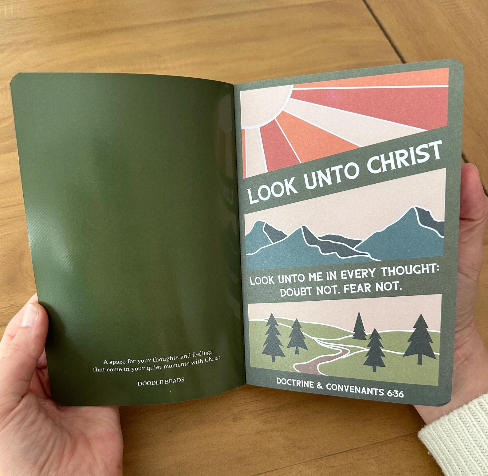 Look Unto Christ 2025 LDS Youth Theme Journals | 5x7 Notebook Cute ...