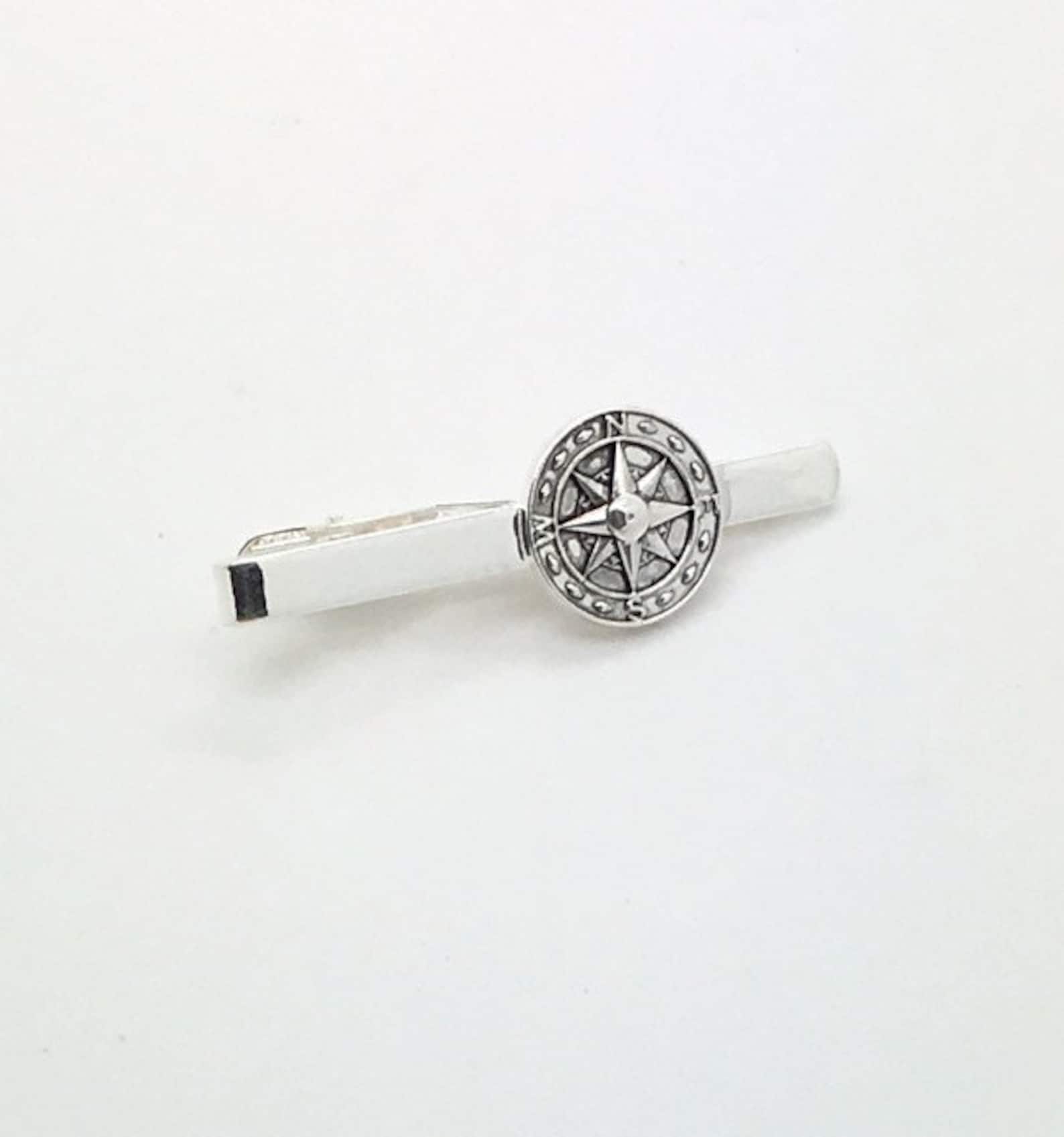 Compass Tie Bar Gift for Dad Boys Men Graduation Gift - Etsy