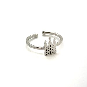 Salt Lake Temple, LDS Temple Ring Silver or Gold Adjustable Temple Ring ...