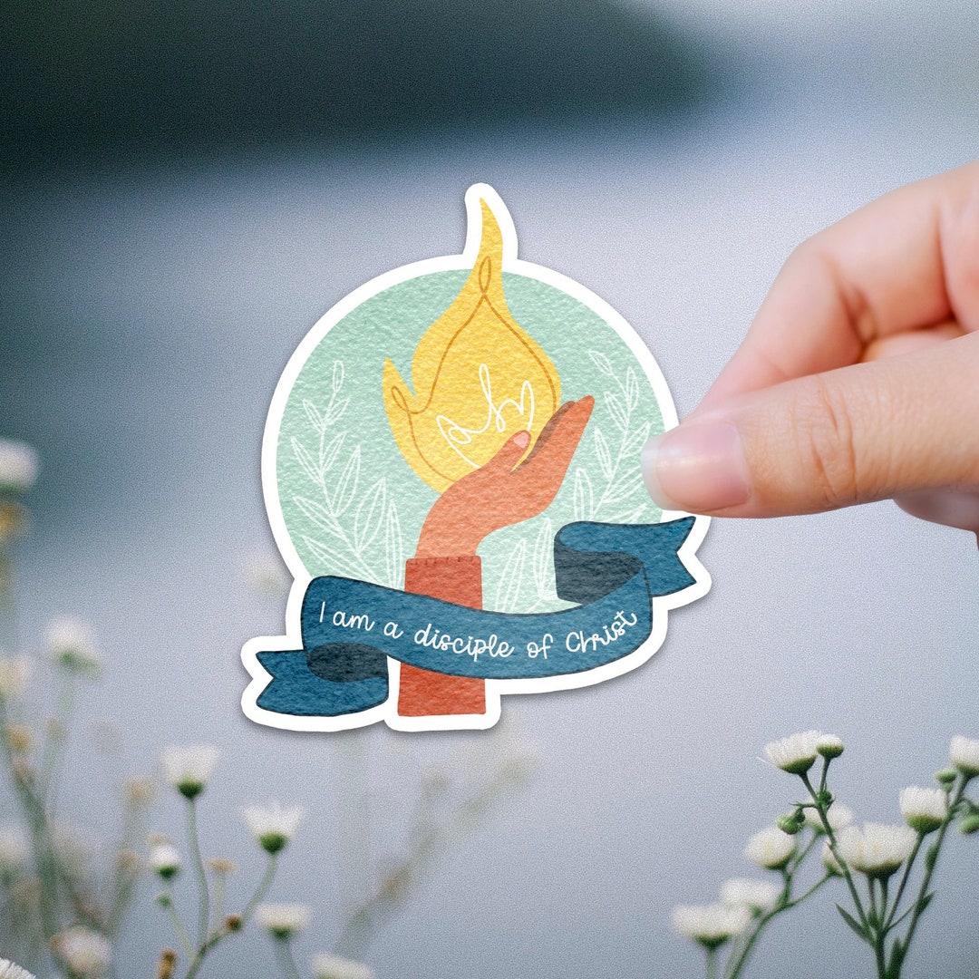 2024 Youth Theme I Am a Disciple of Jesus Christ Sticker With Banner ...